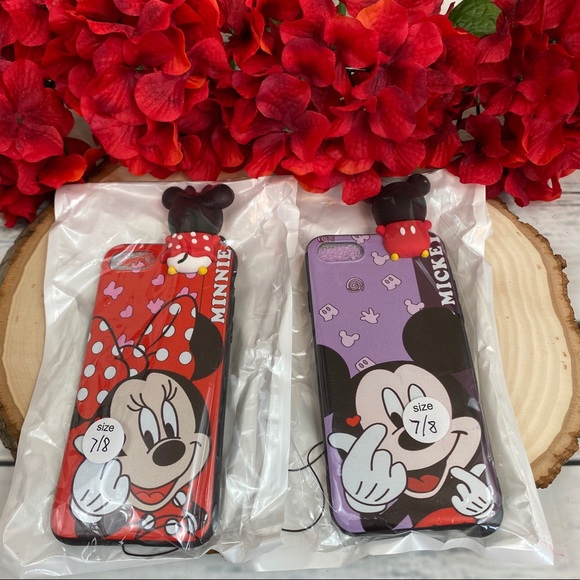Accessories | Mickey Or Minnie Mouse Iphone Case With Lanyard And Pop ...